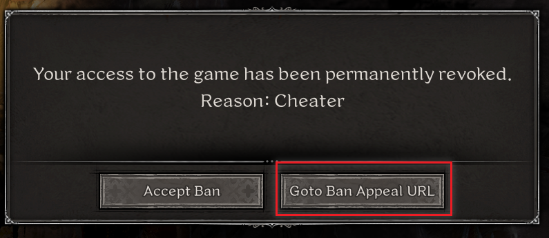 How to submit a ban appeal ticket – IRONMACE