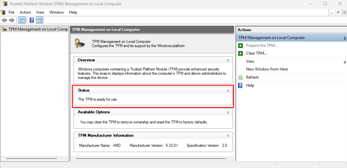 How to enable TPM 2.0 – IRONMACE